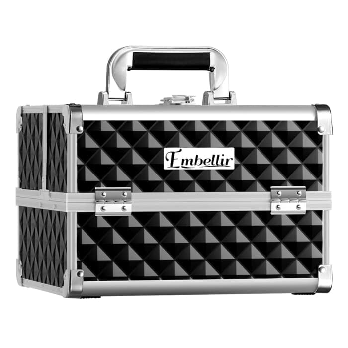 Makeup Mirror - Embellir Makeup Beauty Case Organiser Travel Bag Large ...